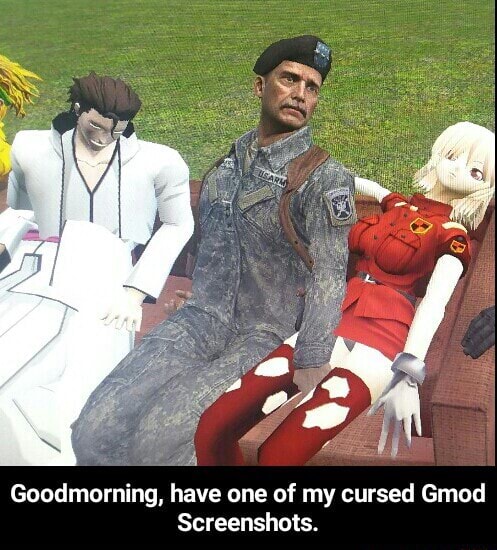 Goodmorning, have one of my cursed Gmod Screenshots. - Goodmorning ...