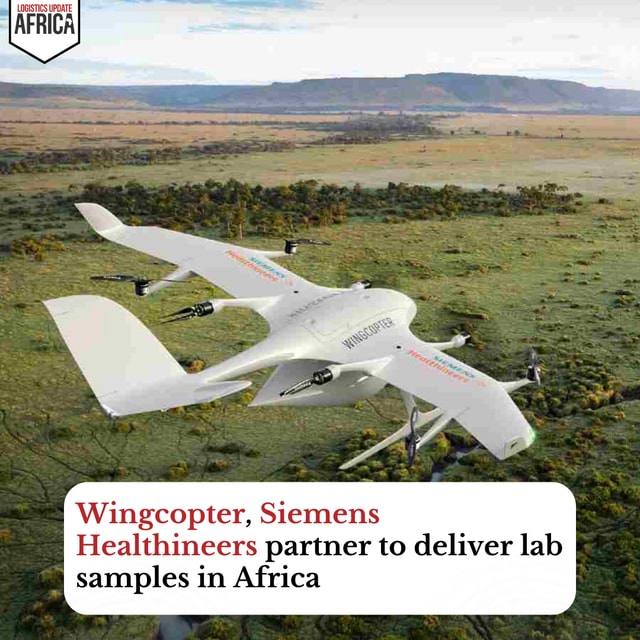 Wingcopter, Siemens Healthineers partner to deliver lab samples in Africa - AFRICA Wingcopter ...
