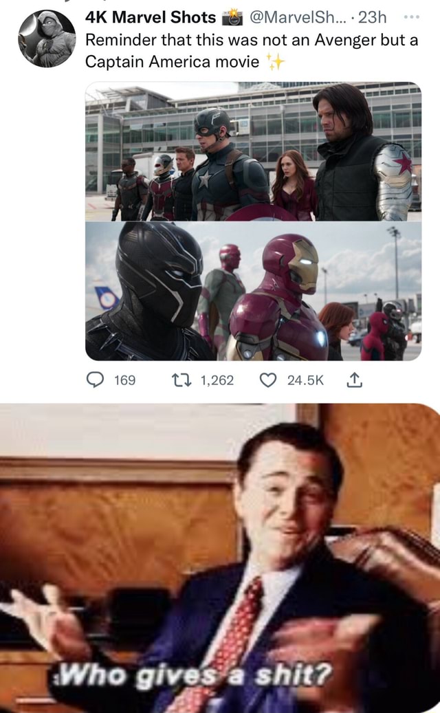 AK Marvel Shots @MarvelSh... - Reminder that this was not an Avenger ...