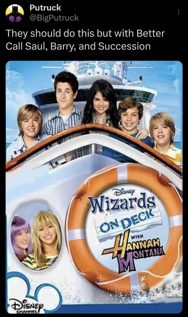 Putruck @BigPutruck They should do this but with Better Call Saul ...