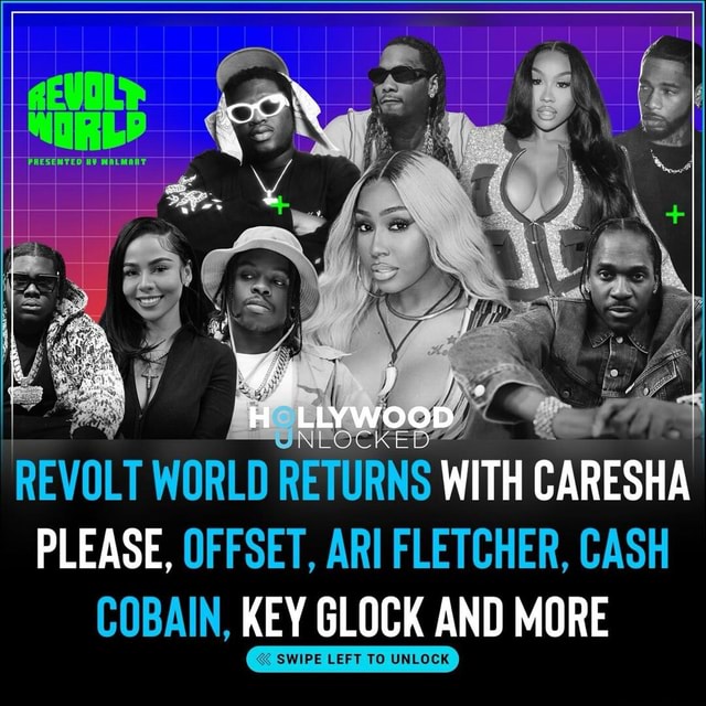 Revolt world is back and has released the 2024 lineup featuring # ...