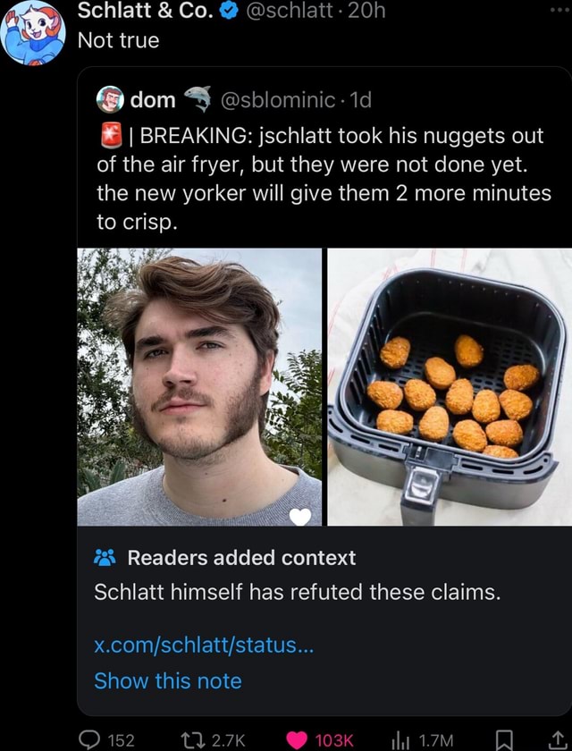 Schlatt & Co. @ @schlatt- Not true dom @sblominic- I BREAKING: jschlatt ...