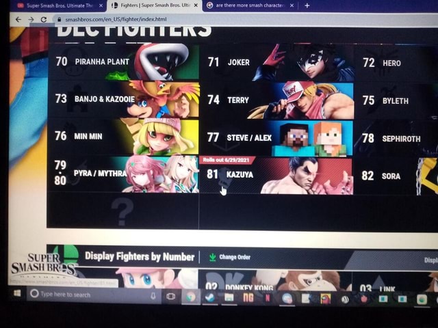 Super Smash Bros, Ultimate Th X are there more smash characte 70 ...