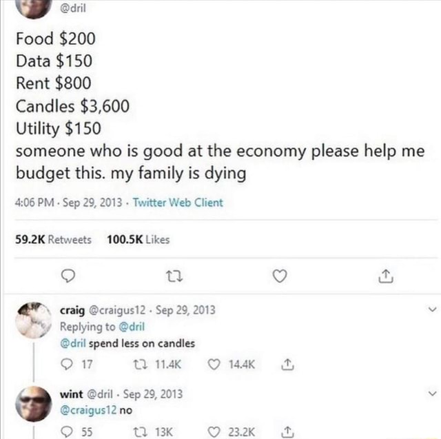 Posted to my profile using NotAP*doBot. - VP cri Food $200 Data $150 ... Posted to my profile using NotAP*doBot. - VP cri Food $200 Data $150 ...