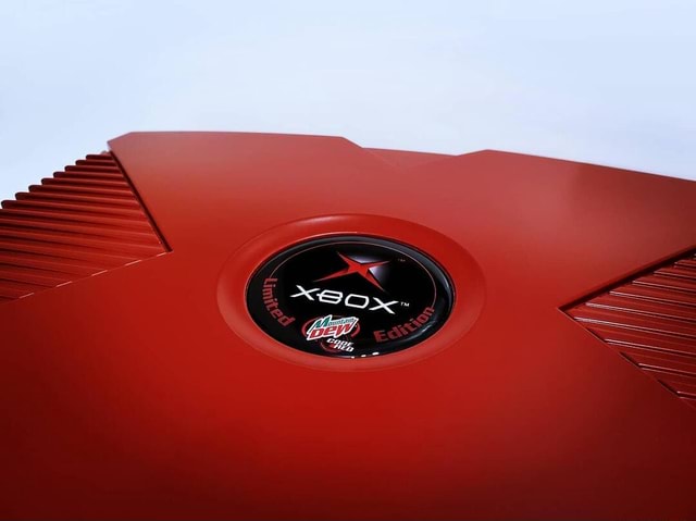 Original Xbox Mountain Dew Code Red Special Edition - iFunny