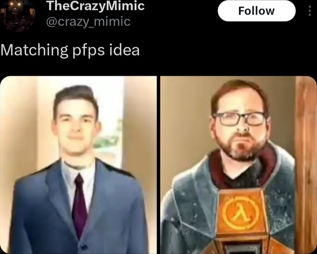 Matching pfps idea - iFunny