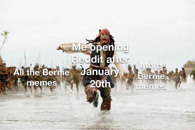 Allthe Bernie January pernie memes 20th memes More - iFunny