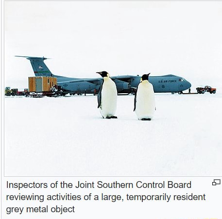 Inspectors of the Joint Southern Control Board reviewing activities of ...