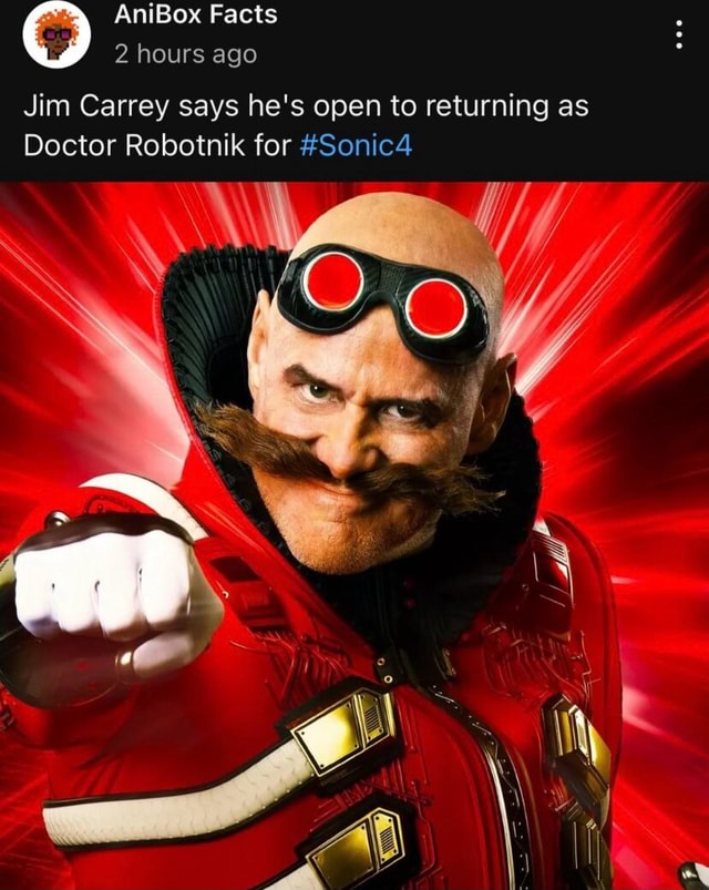 AniBox Facts 2 hours ago Jim Carrey says he's open to returning as ...