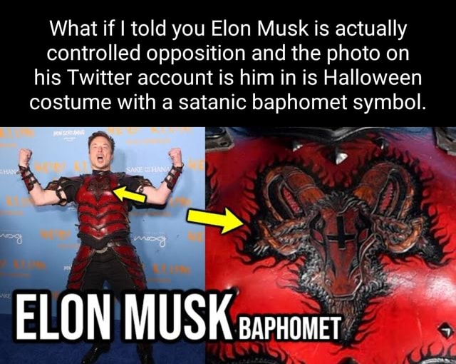 What if I told you Elon Musk is actually controlled opposition and the ...