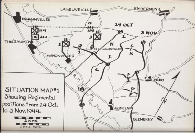 The Fort de Manonviller is in roughly the centre of this very fine map ...