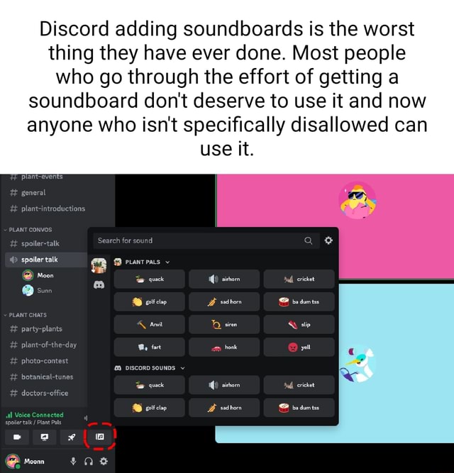 Discord adding soundboards is the worst thing they have ever done. Most ...