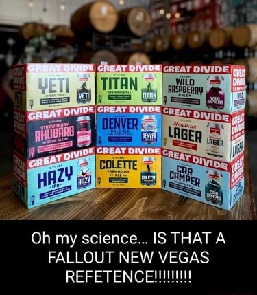 Oh my science... IS THAT A FALLOUT NEW VEGAS - iFunny