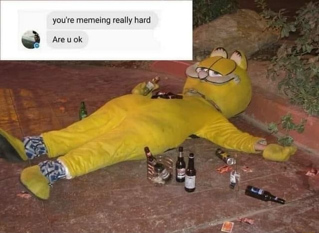 You're memeing really hard Are uok - iFunny