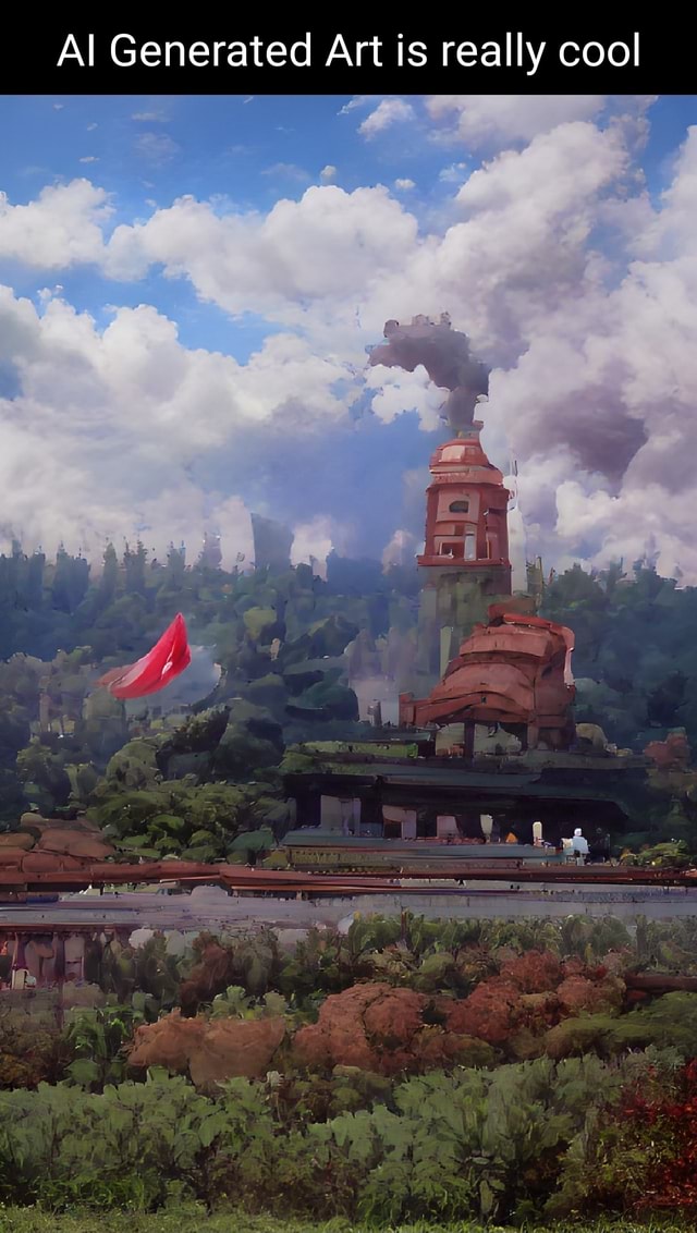 Al Generated Art is really cool - iFunny