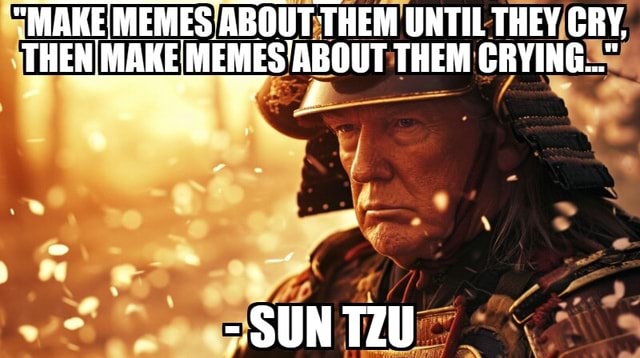 "MAKE'MEMES ABOUT THEM UNTIL THEY CRY, MEMES ABOUT THEM CRYING..." SUN ...