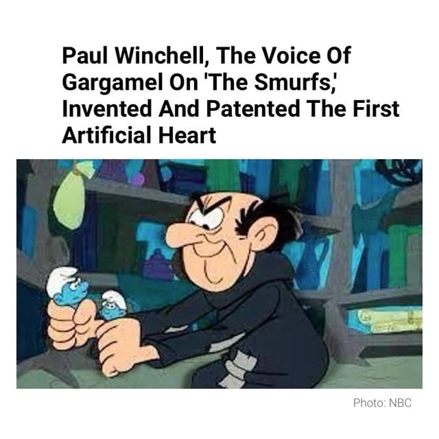 Paul Winchell, The Voice Of Gargamel On 'The Smurfs, Invented And ...