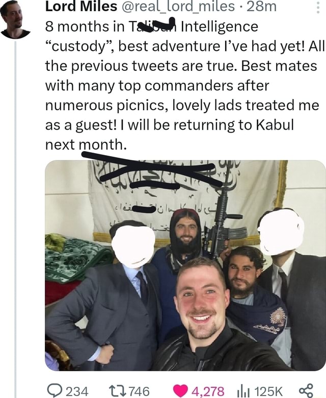 Lord Miles miles 8 months in TaiSeA Intelligence "custody", best ...