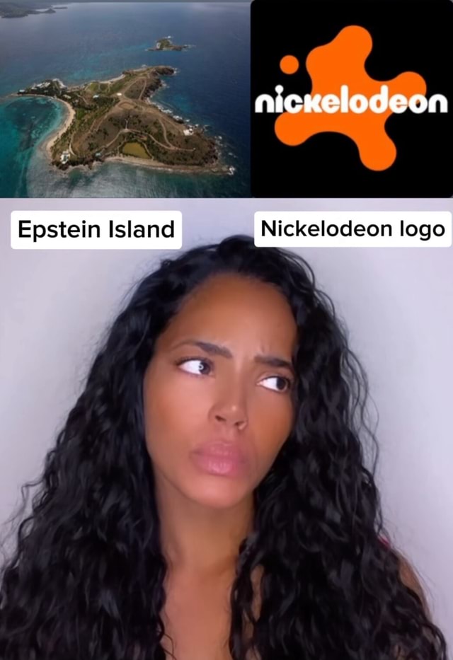Epstein Island Nickelodeon logo - iFunny