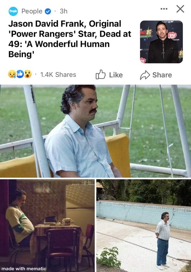 People Jason David Frank, Original 'Power Rangers' Star, Dead at 49: 'A ...