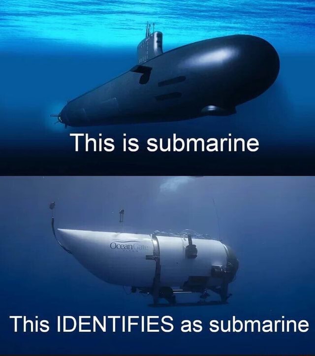 This is submarine This IDENTIFIES as submarine - iFunny