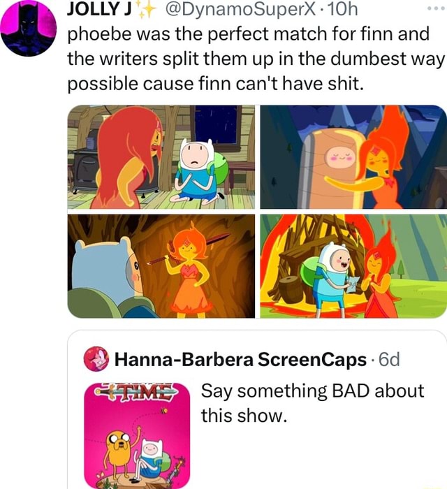 JOLLY @DynamoSuperX phoebe was the perfect match for finn and the ...