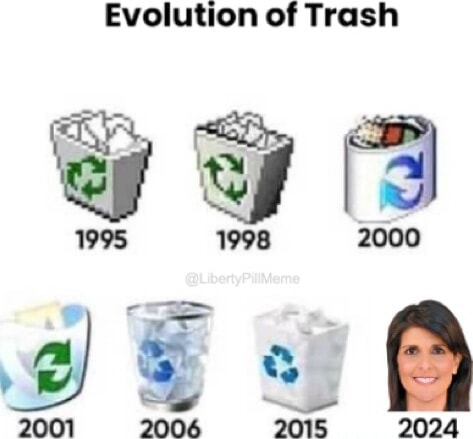 Evolution of Trash 1995 2000 2006 - America’s best pics and videos