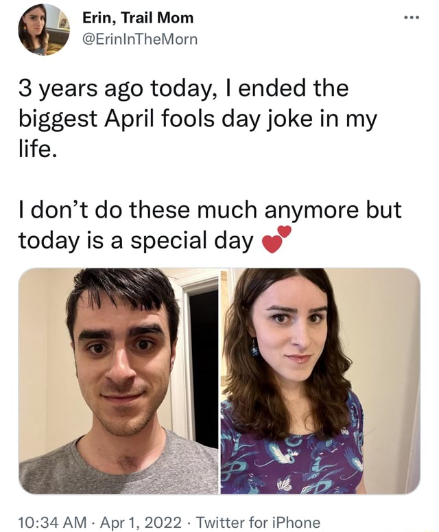 @ Erin, Trail Mom @ErinInTheMorn 3 years ago today, I ended the biggest ...