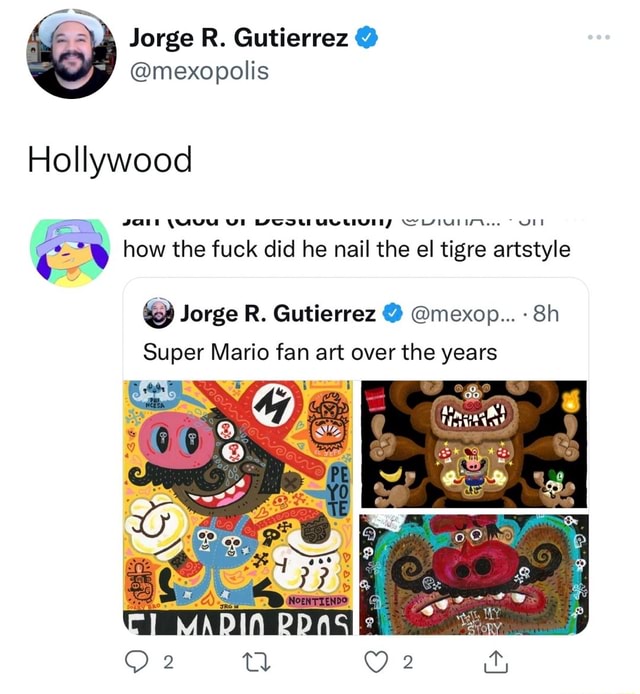 Jorge R. Gutierrez @mexopolis Hollywood JQAEE \MAY YE WOOUUVEIVYVITZ ...