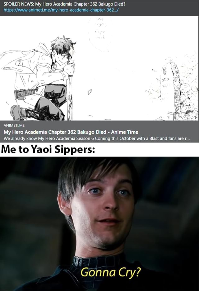 SPOILER NEWS: My Hero Academia Chapter 362 Bakugo Died? ANIMETILME My ...