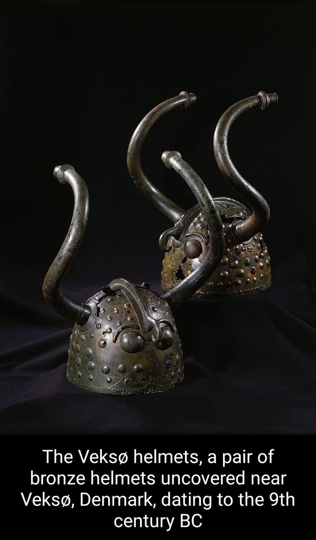 The Veks@ helmets, a pair of bronze helmets uncovered near Veks ...