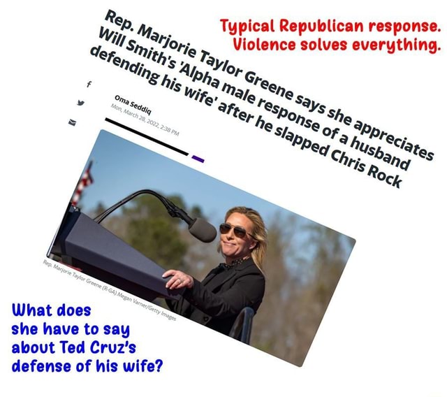 If you don't like something, react violently. - M,, Typical Republican ...