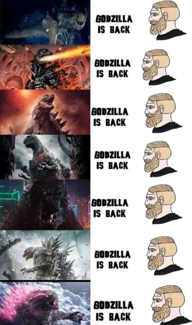GODZILLA IS BACK GODZILLA IS BACK GODZILLA IS BACK GODZILLA IS BACK ...