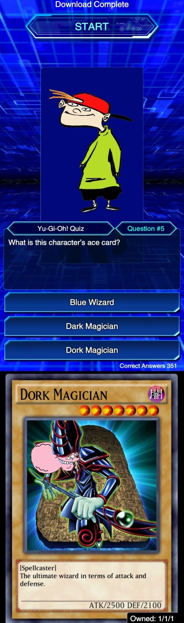 Download Complete START. 4 Yu-Gi-Oh! Quiz What is this character's ace ...