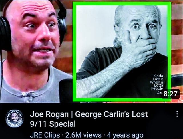 Joe Rogan I George Carlin's Lost Special JRE Clips 2.6M views 4 years ...