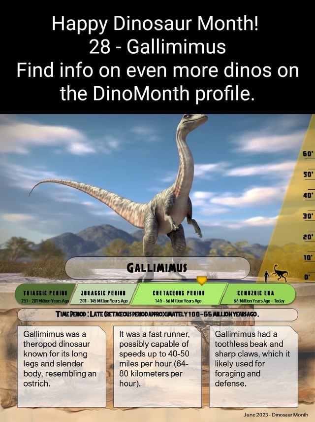 Happy Dinosaur Month! 28 erel iiiaaliaalers Find info on even more ...