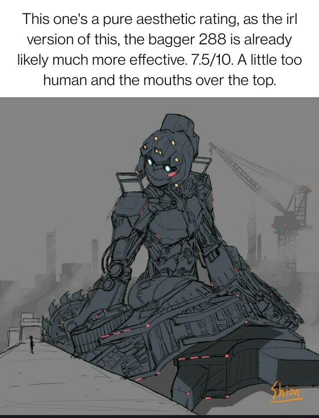 This one's a pure aesthetic rating, as the irl version of this, the ...