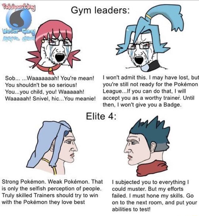 Sob... ...Waaaaaaah! You're mean! won't admit this. I may have lost ...