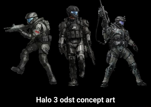 Halo 3 odst concept art - Halo 3 odst concept art - iFunny