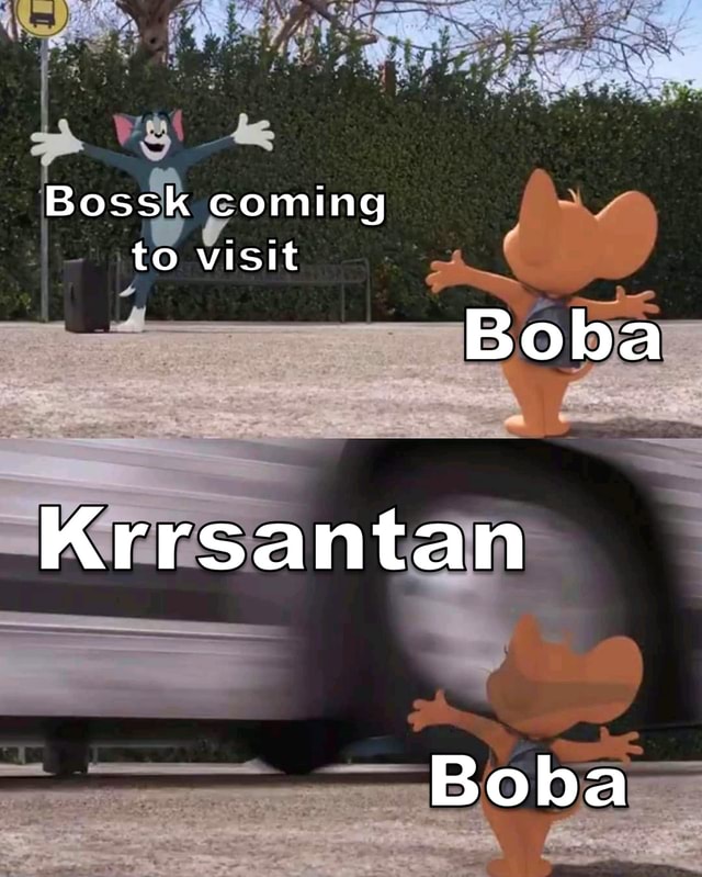 Bossk coming to visit tan Boba Boba - iFunny