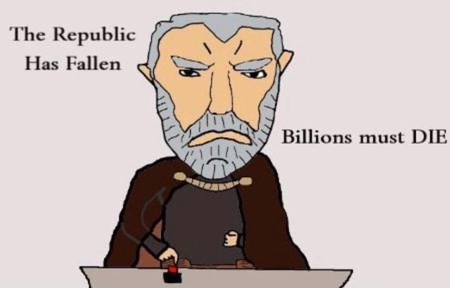 The Republic Has Fallen Billions must DIE - iFunny