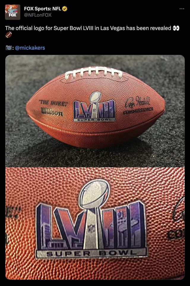 FOX Sports: NFL @NFLonFOX @mickakers The official logo for Super Bowl ...