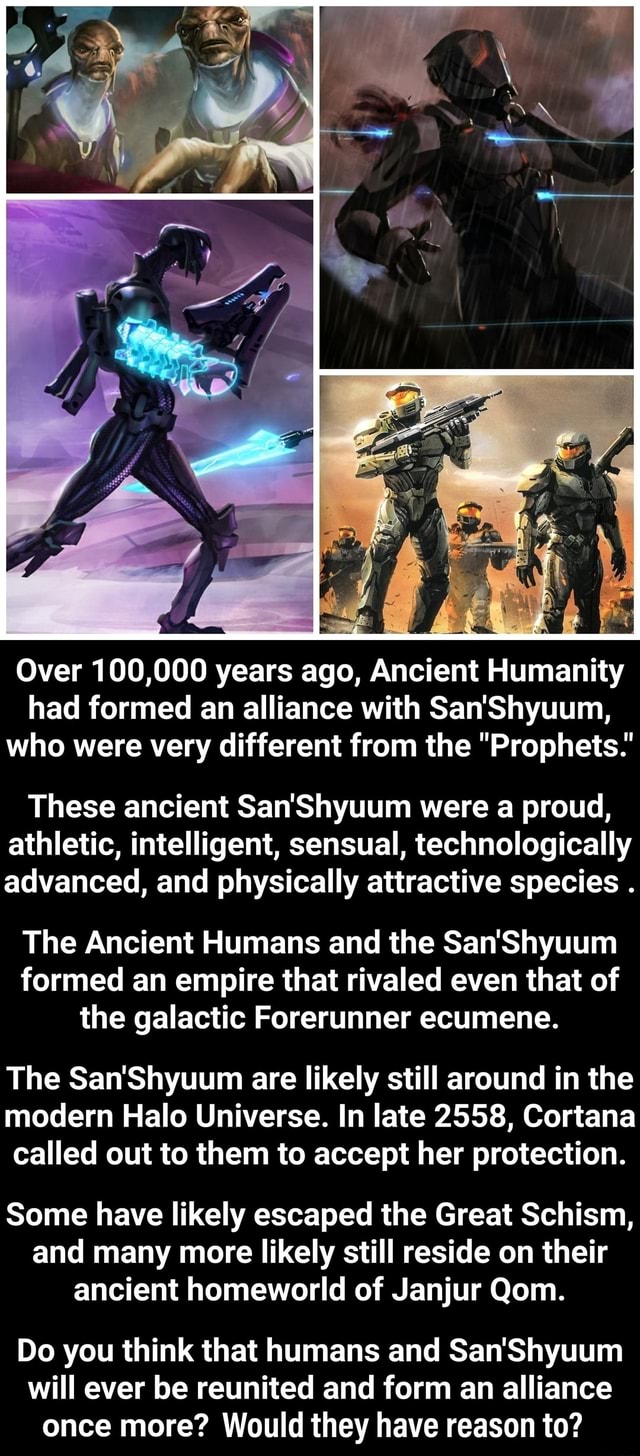 Over 100,000 years ago, Ancient Humanity had formed an alliance with ...