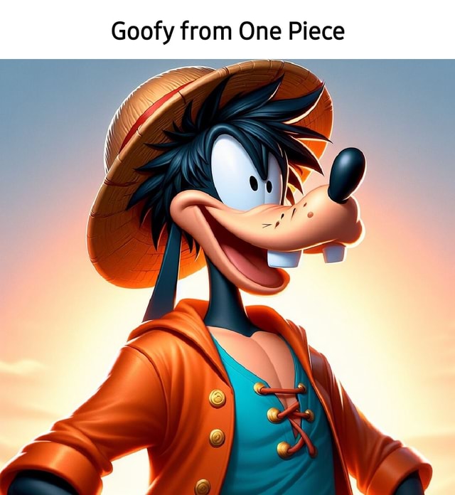 Goofy from One Piece - iFunny