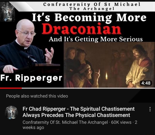 Confraternity Of St Michael The Archangel It's Becoming More And It's ...