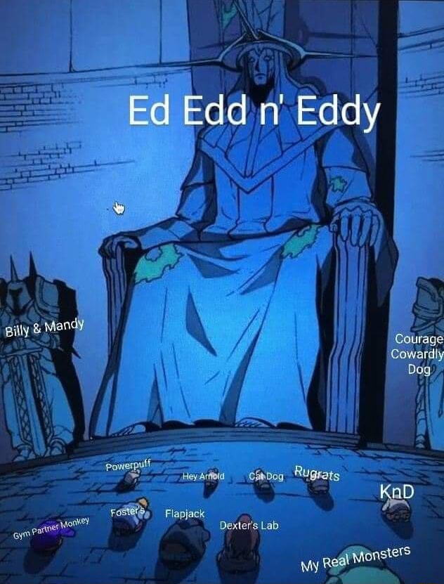 Ed Edd Eddy Billy & Mandy Courage Cowardly Dog Powerpulf Hesartoa ...