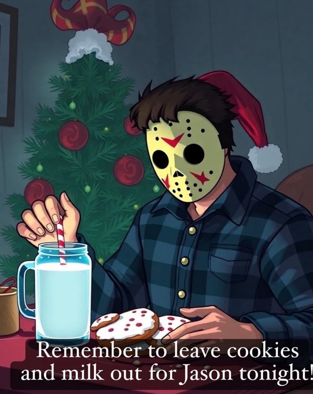 Remember to leave cookies and milk out for Jason tonight! - America’s ...