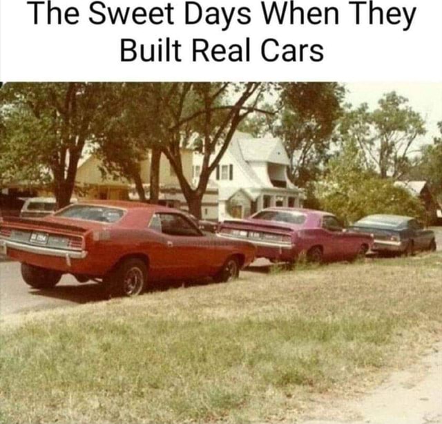 The Sweet Days When They Built Real Cars - America’s best pics and videos