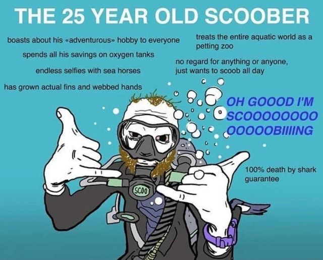 THE 25 YEAR OLD SCOOBER boasts about his "adventurous" hobby to ...