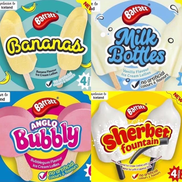 New retro sweets ice creams coming to Iceland stores soon 😍 - yelusive ...